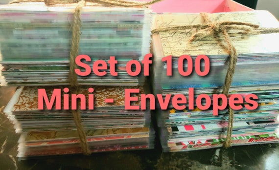 Mini Cash Envelopes 100 Pieces I SAVE 5k With Envelopes in - Etsy