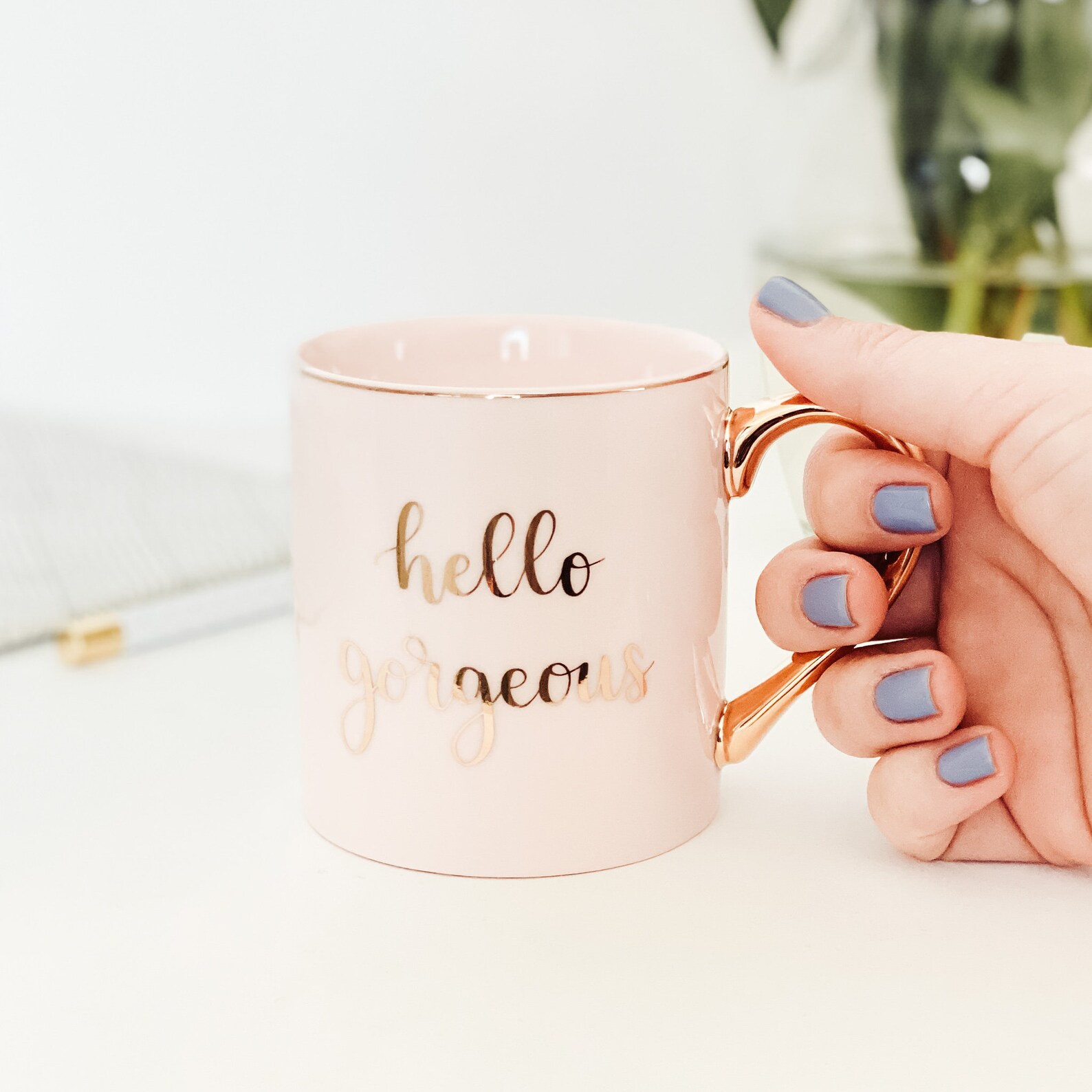 Hello Gorgeous Coffee Mug Hello Gorgeous Mug Hello Beautiful - Etsy