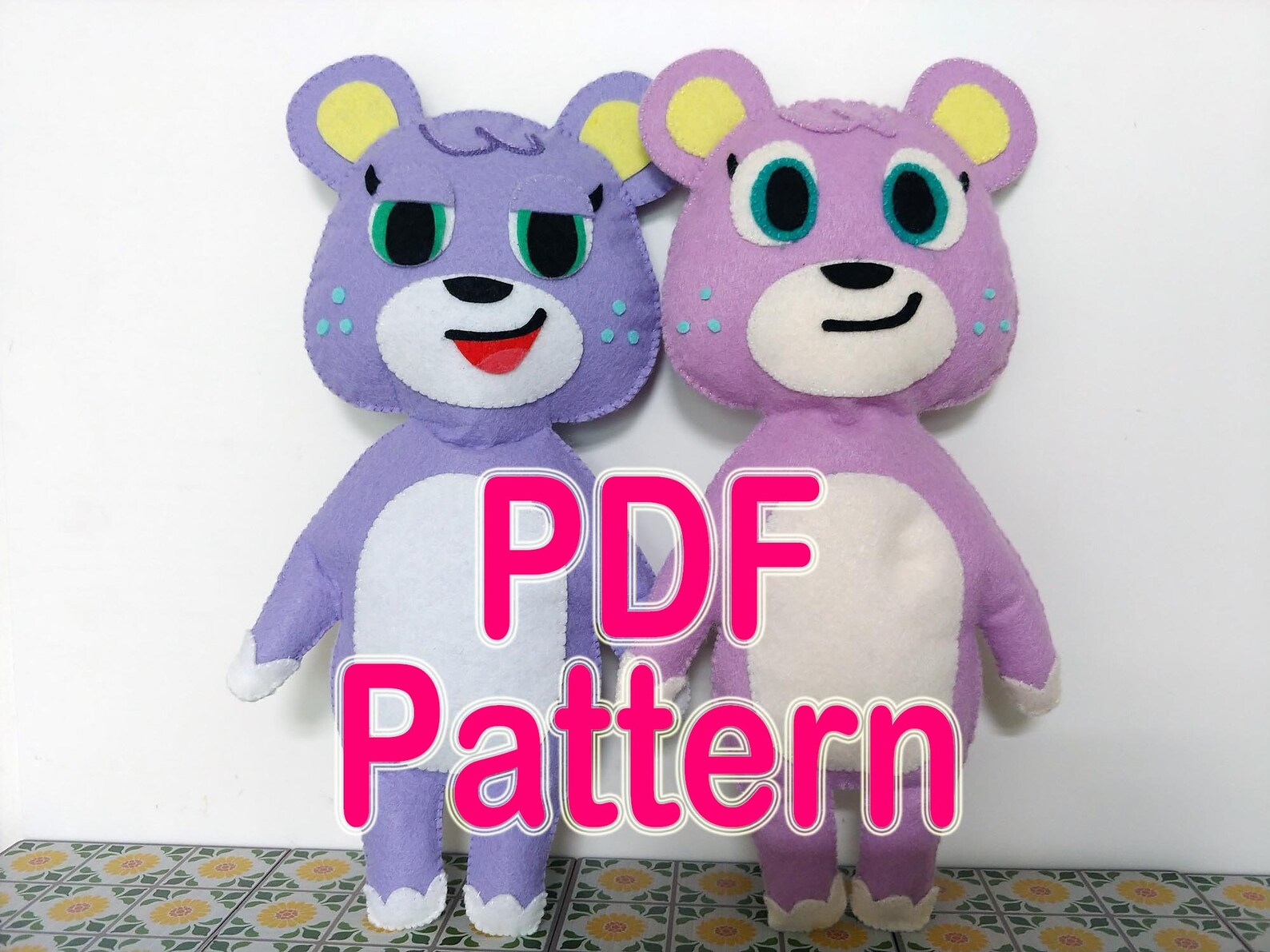 ACNH Megan FELT DOLL Pattern - Etsy UK