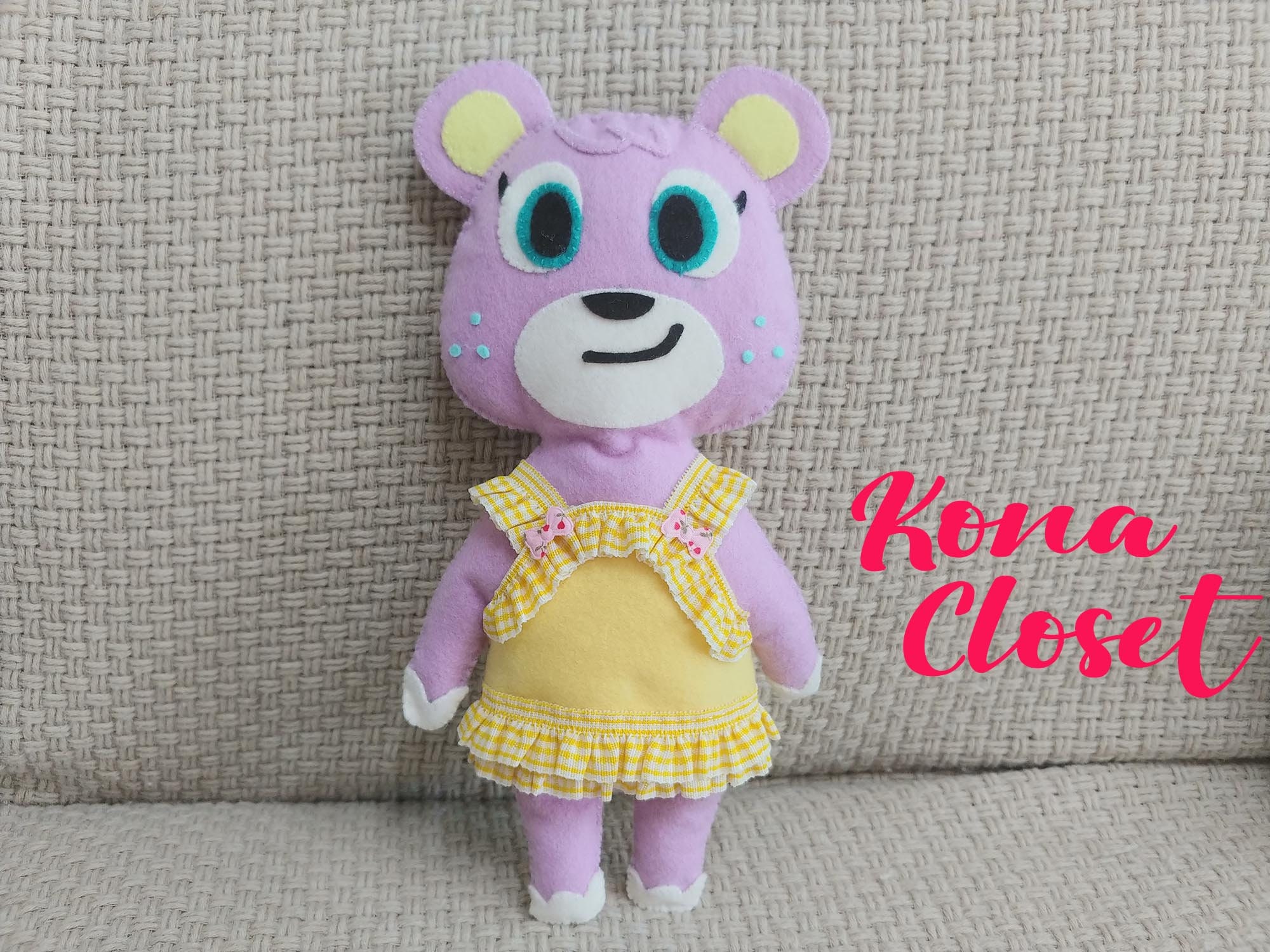 ACNH Megan FELT DOLL Pattern - Etsy UK