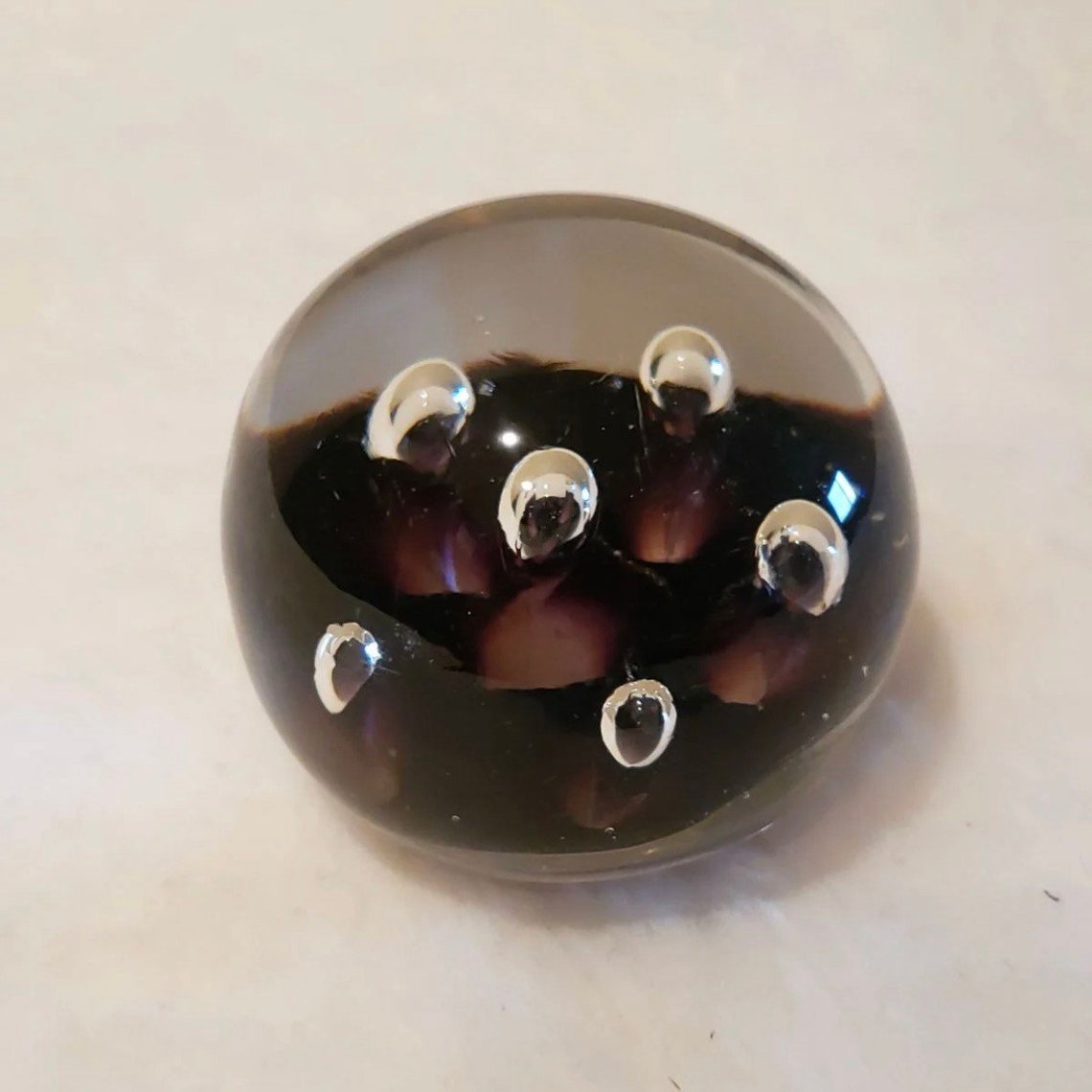 Beautiful and Unique Crystal Paperweight - Etsy