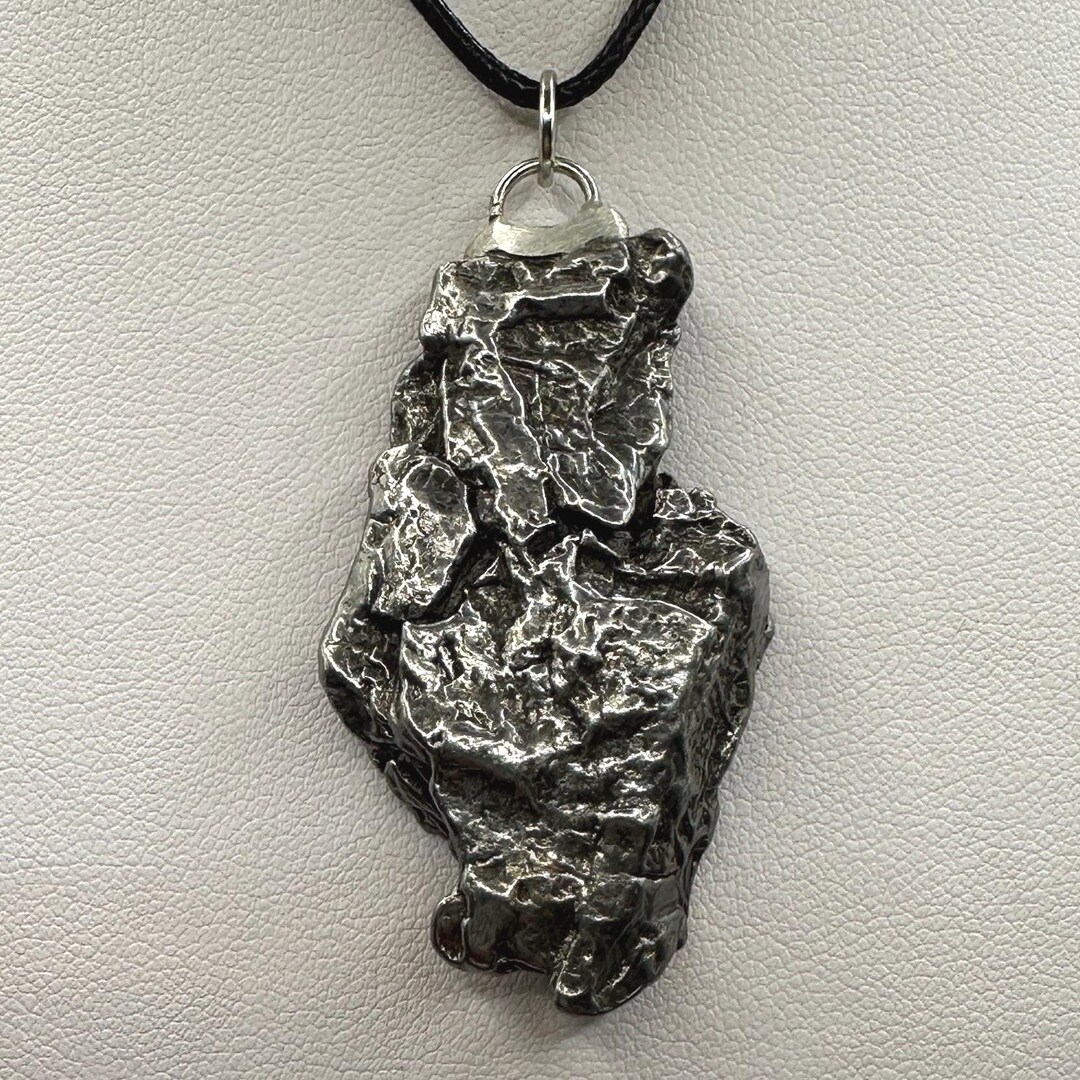 Beautiful Meteorite Campo Del Cielo Pendant 37.54 Grams, Astronomy Gift ...