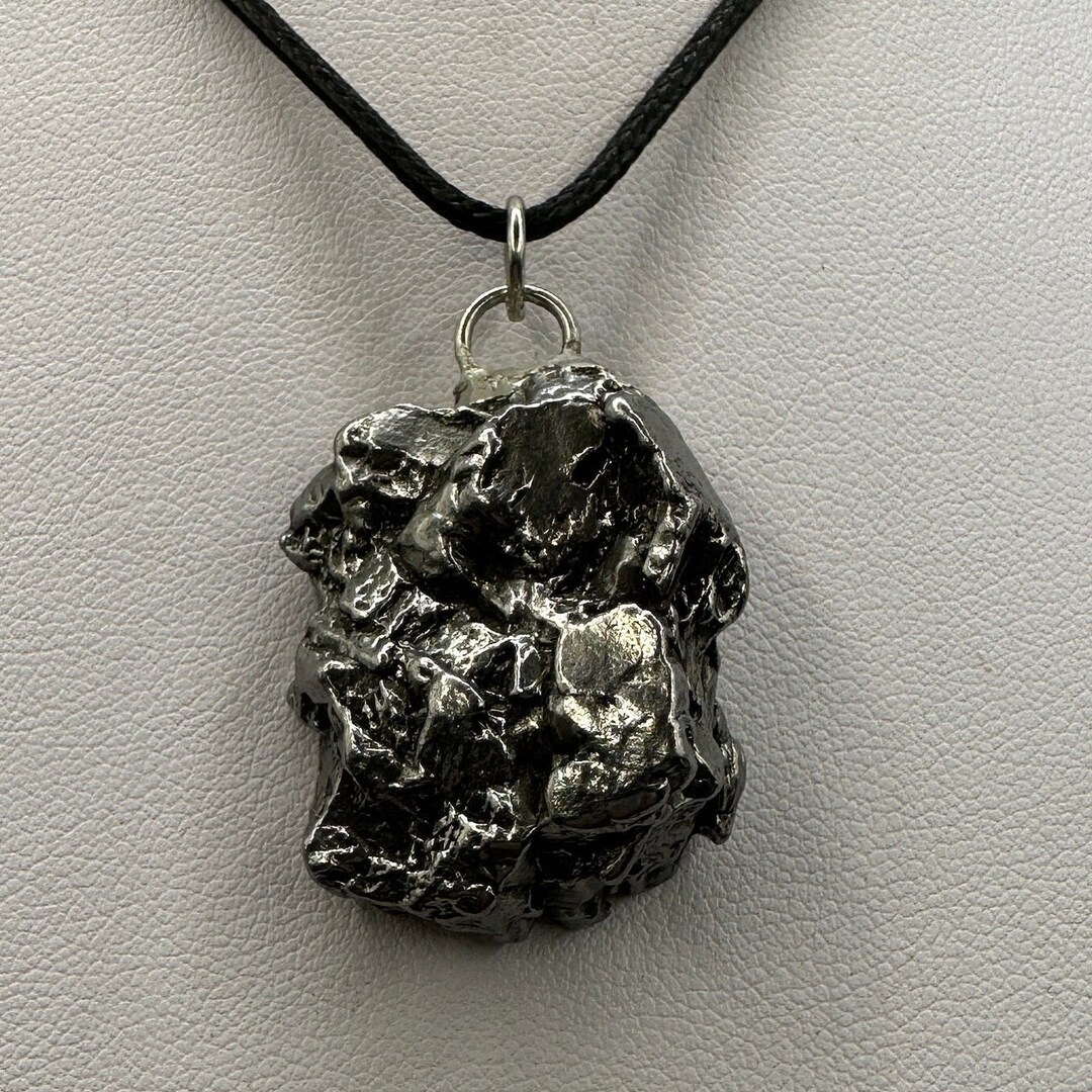 Beautiful Meteorite Campo Del Cielo Pendant 37.19 Grams, Astronomy Gift ...