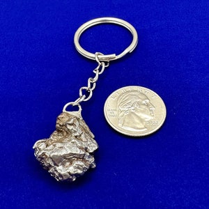 Rare Genuine Meteorite Campo Del Cielo Keychain 22.12 Grams, Handmade ...
