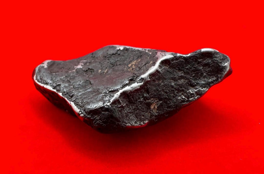 Rare and Unique Agoudal Meteorite Specimen, Grams, Iron Meteorite ...