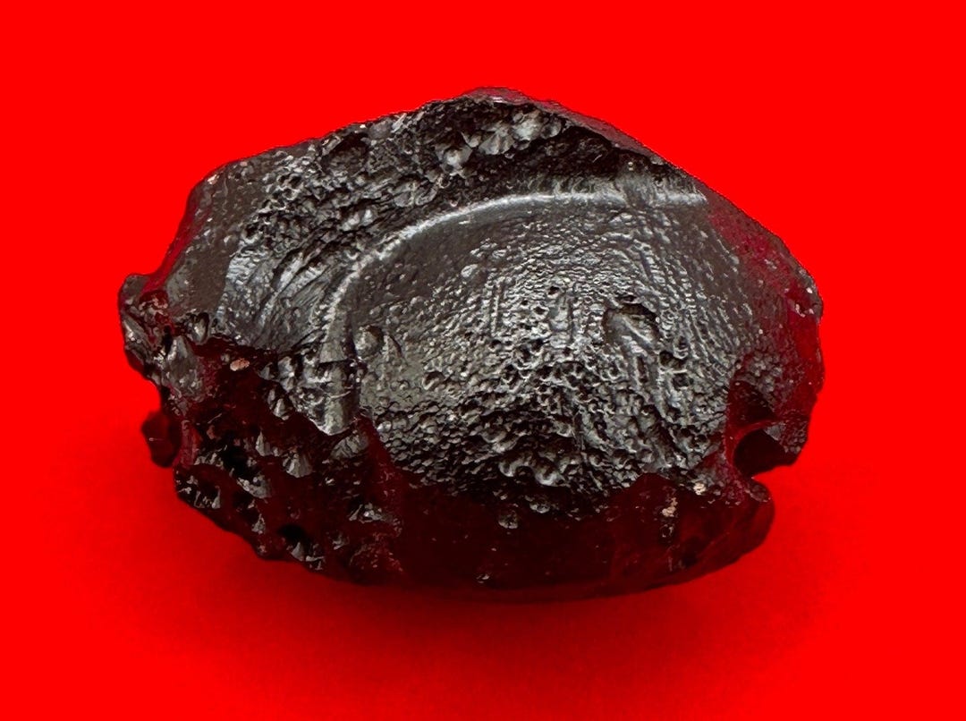 Billitonite Tektite, Reiki, Batu Satam, Rare Tektite, Healing, Space ...