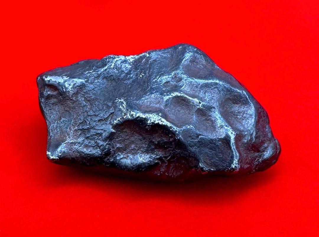 Rare and Unique Agoudal Meteorite Specimen, Grams, Iron Meteorite ...