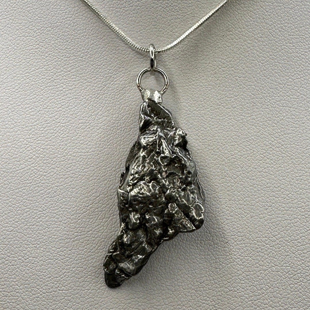 Beautiful Meteorite Campo Del Cielo Pendant 17.03 Grams, Astronomy Gift ...