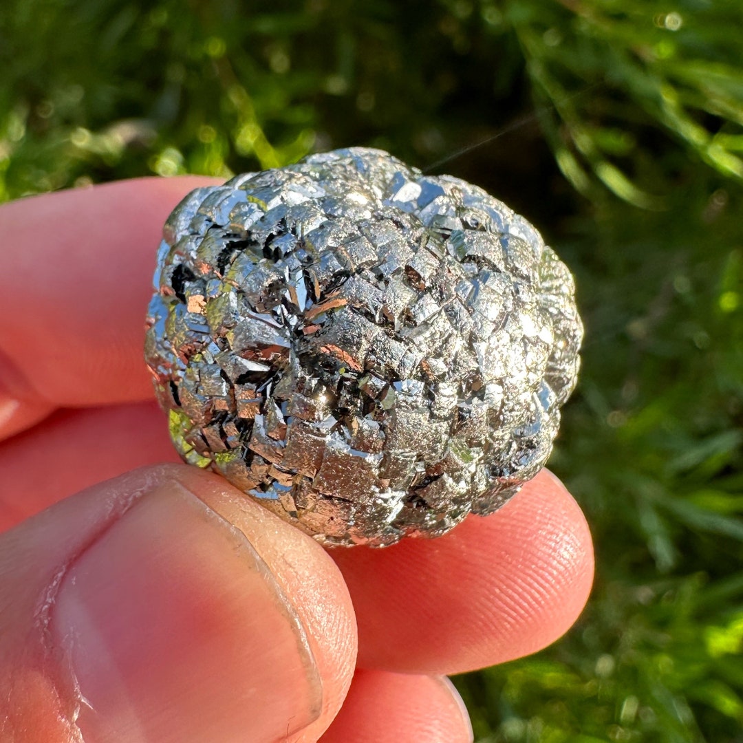 Golden Prophecy Stone, Rare and Unique, Marcasite Nodule, Crystal of ...