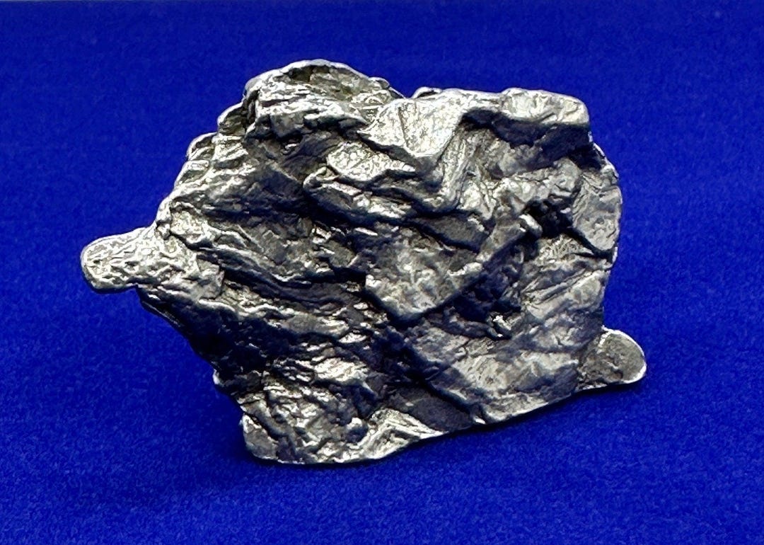 Beautiful Meteorite Specimen Campo Del Cielo 38.26 Grams, COA ...
