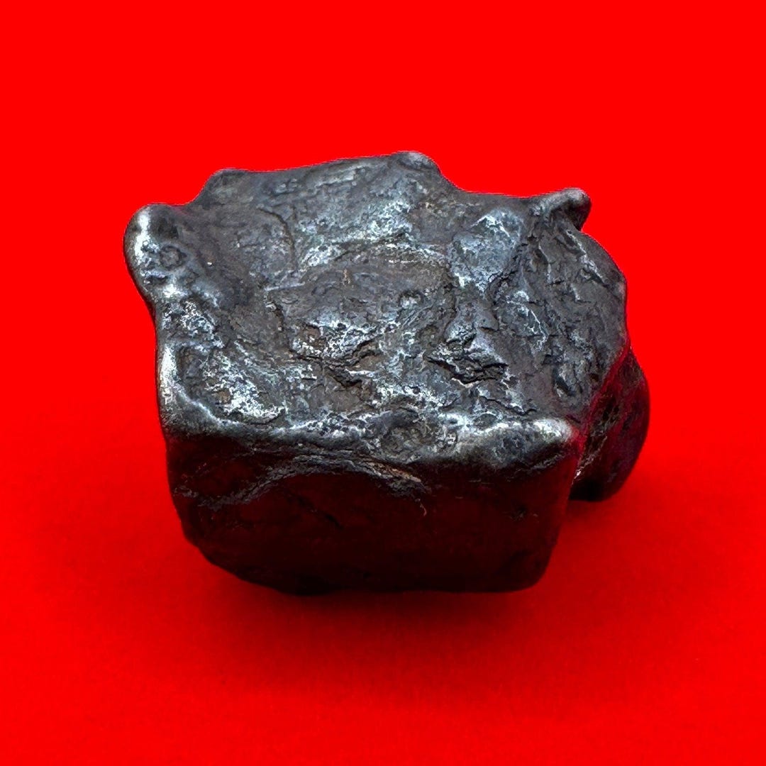 Rare and Unique Agoudal Meteorite Specimen, Authentic Meteorite, Iron ...