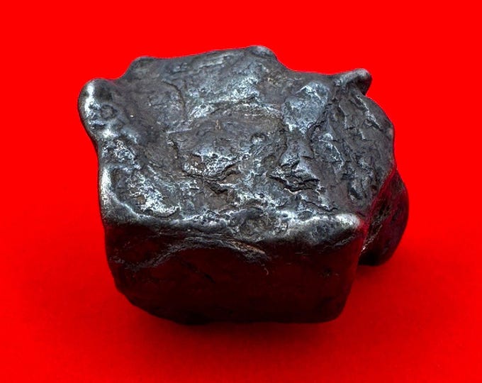 Rare and Unique Agoudal Meteorite Specimen, Authentic Meteorite, Iron ...