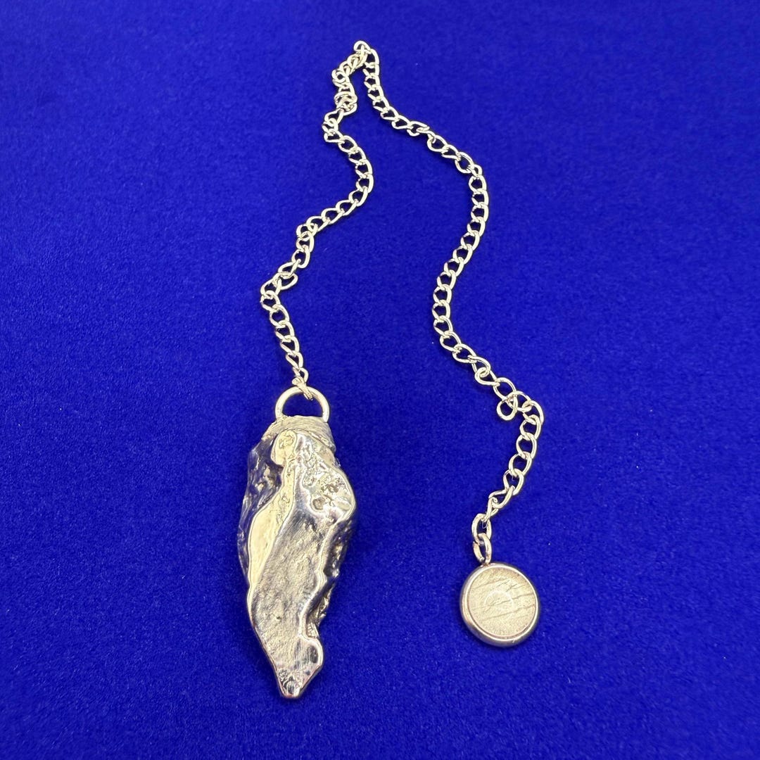 Beautiful Aletai Meteorite Pendulum, 19.79 Grams, Astronomy Gift ...
