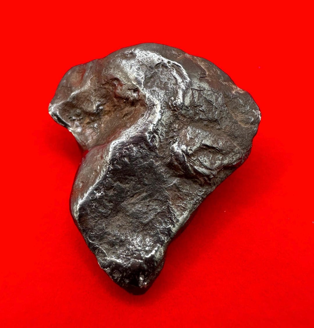 Rare and Unique Agoudal Meteorite Specimen, Grams, Iron Meteorite, Astronomy Gift, Space Gift ...