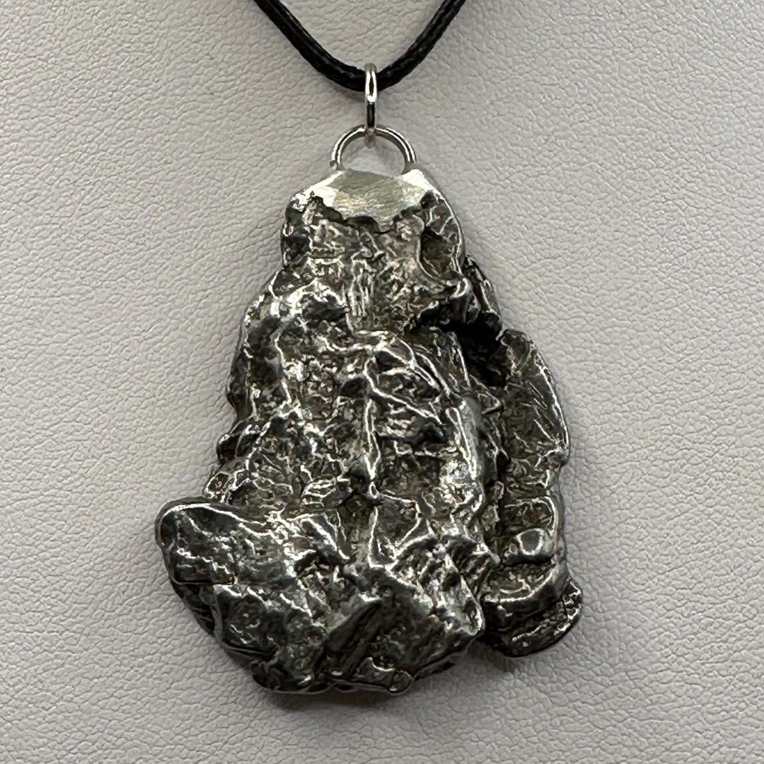 Beautiful Meteorite Campo Del Cielo Pendant, 40.70 Grams, Astronomy ...