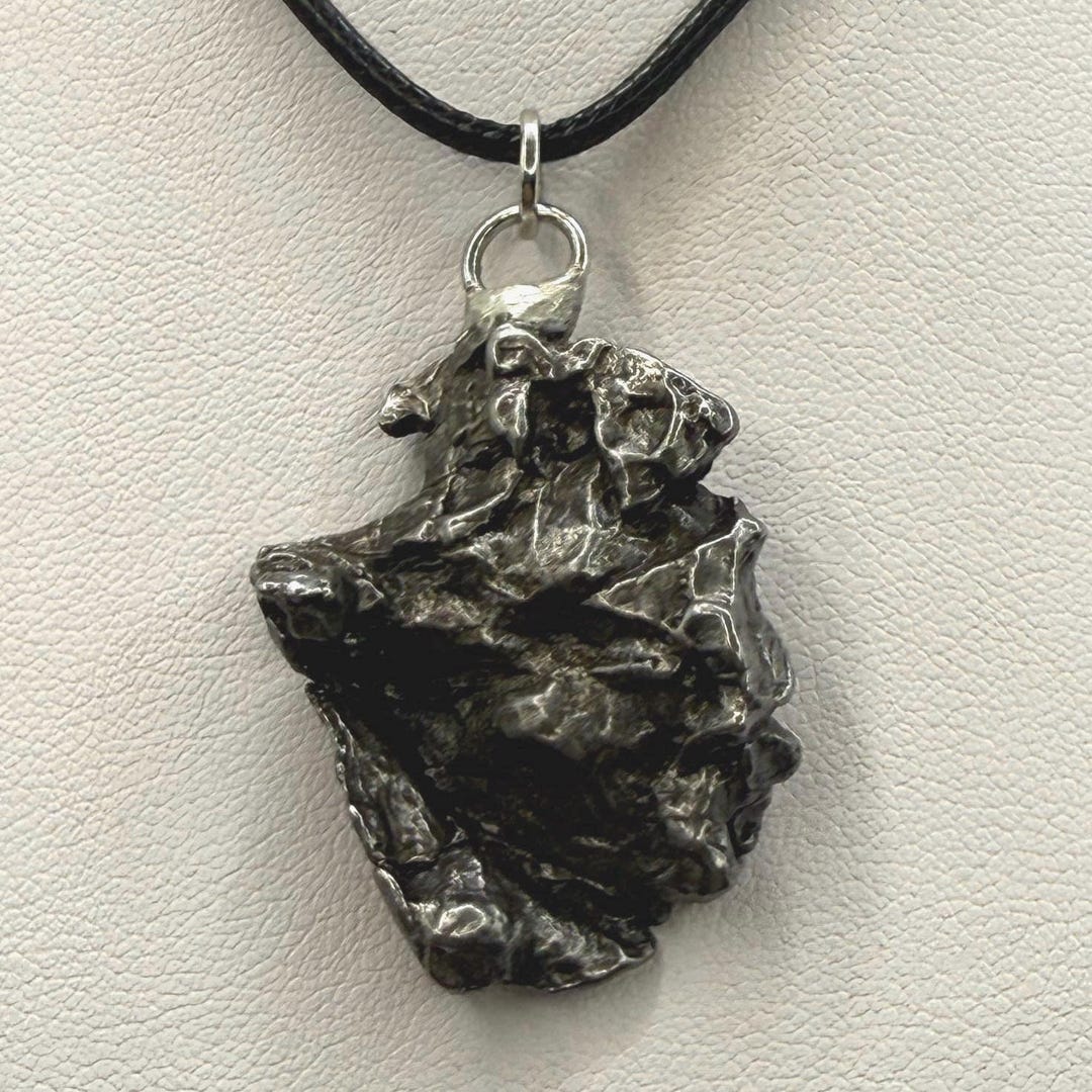 Beautiful Meteorite Campo Del Cielo Pendant 17.90 Grams, Astronomy Gift ...