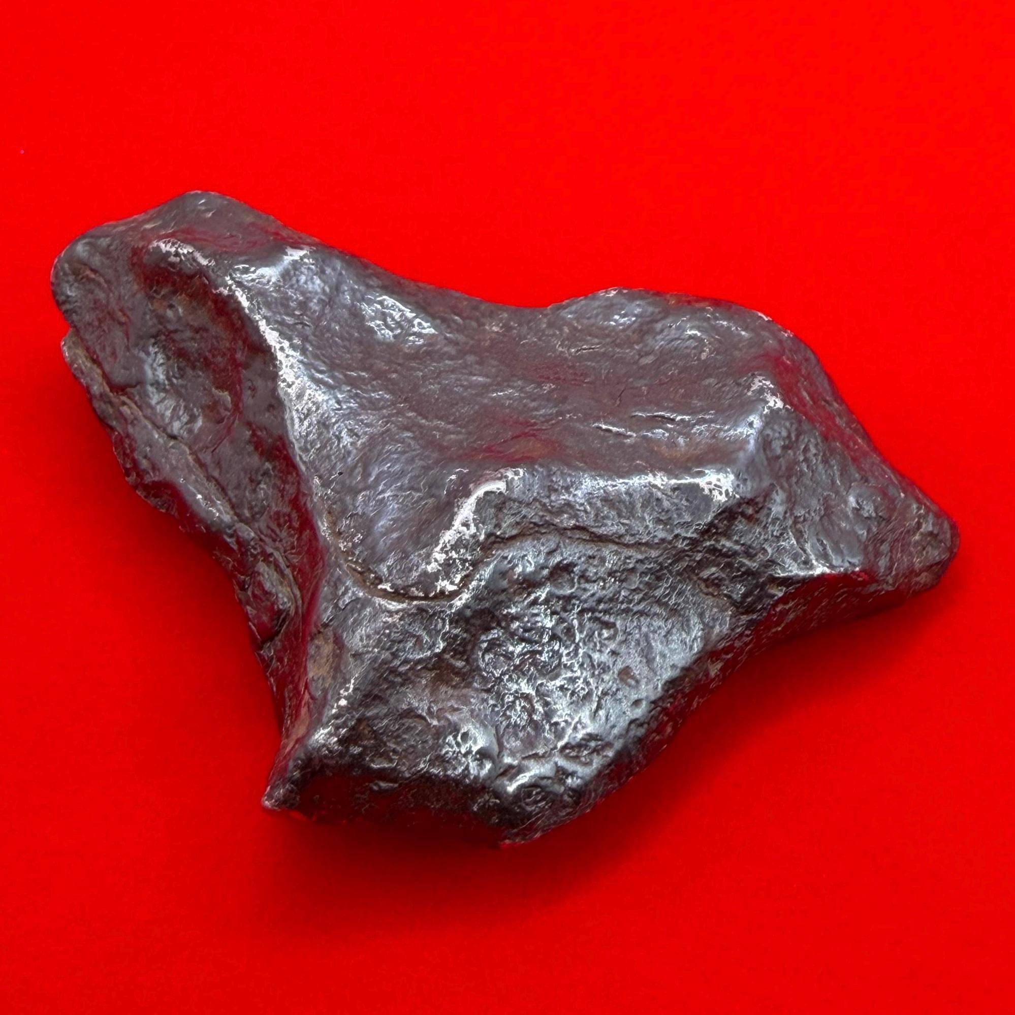 Agoudal Iron Meteorite Specimen: Sculptural Meteorite, Authentic ...