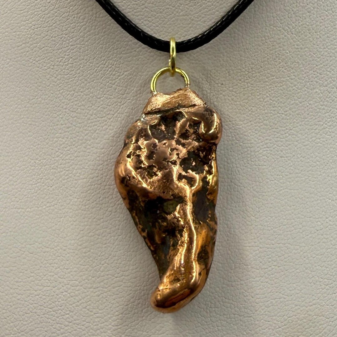 Copper Nugget Pendant, Copper Pendant, Michigan Copper, Michigan Float ...