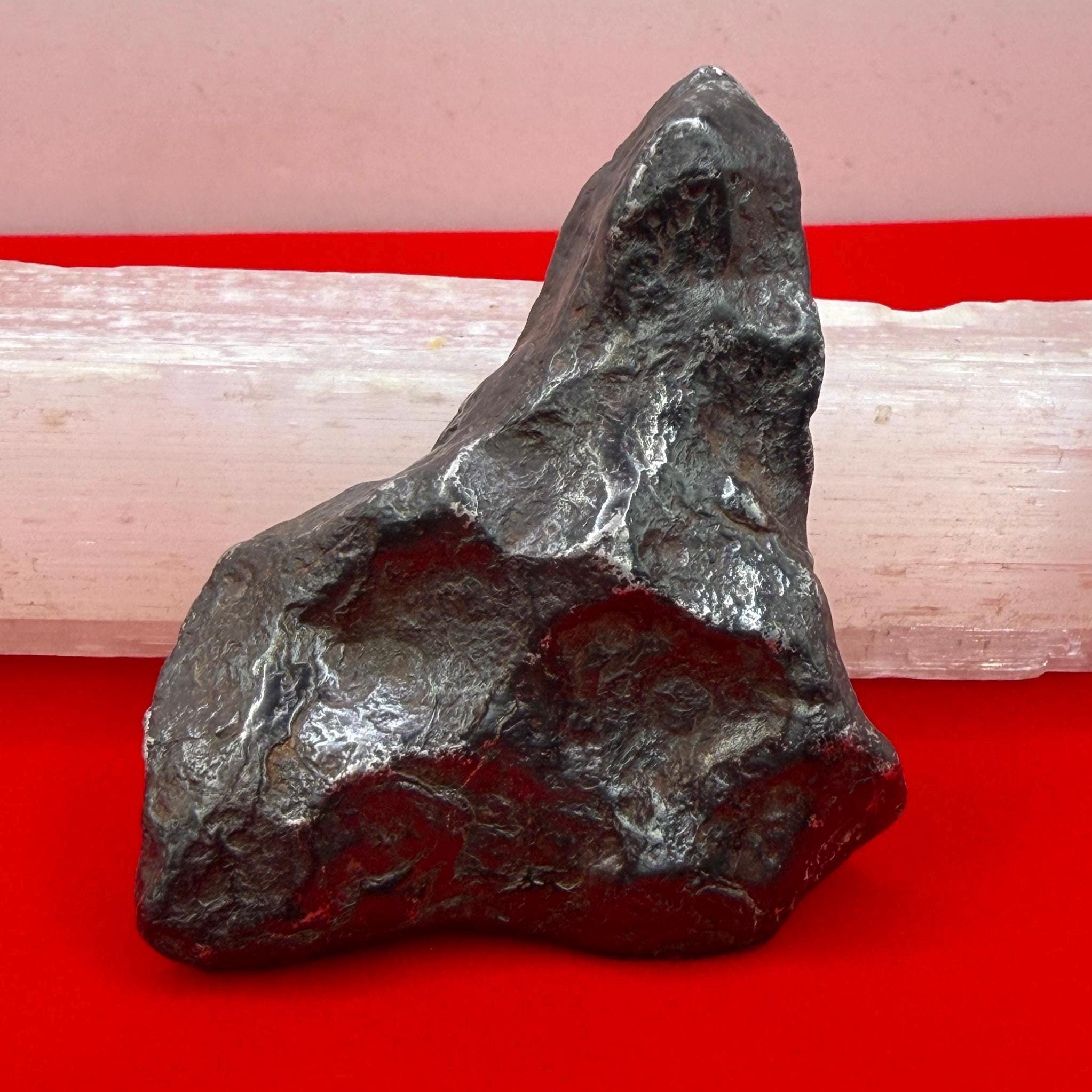 Agoudal Iron Meteorite Specimen: Sculptural Meteorite, Authentic ...