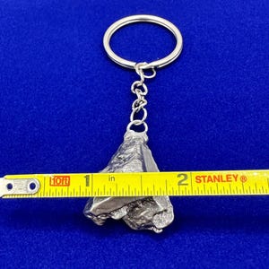 Rare Genuine Aletai Meteorite Keychain, Iron Meteorite, COA, Aletai ...