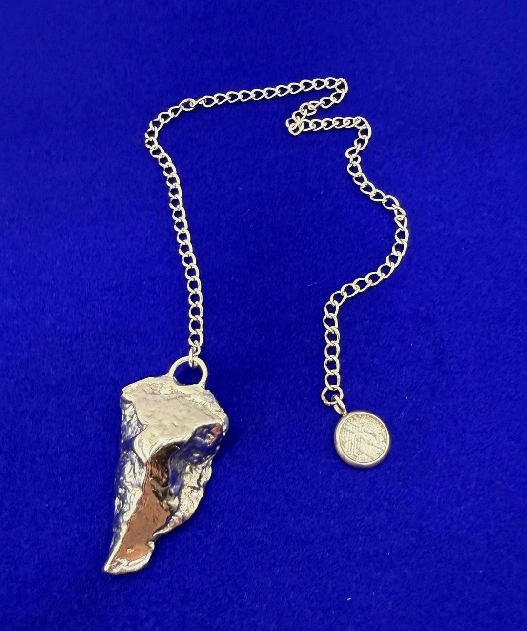 Beautiful Aletai Meteorite Pendulum, 22.98 Grams, Astronomy Gift ...