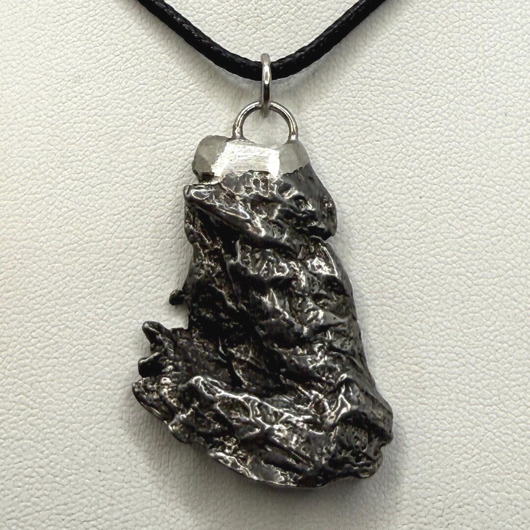 Beautiful Meteorite Campo Del Cielo Pendant 16.46 Grams, Astronomy Gift ...