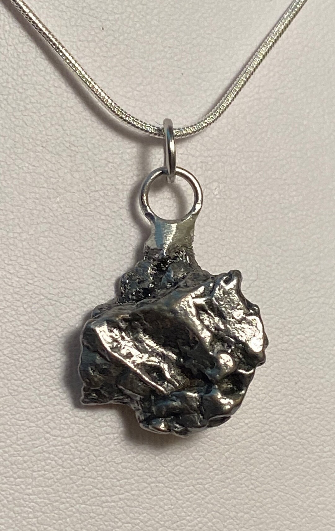 Meteorite Pendant Campo Del Cielo 12.88 Grams, Genuine Meteorite, A ...