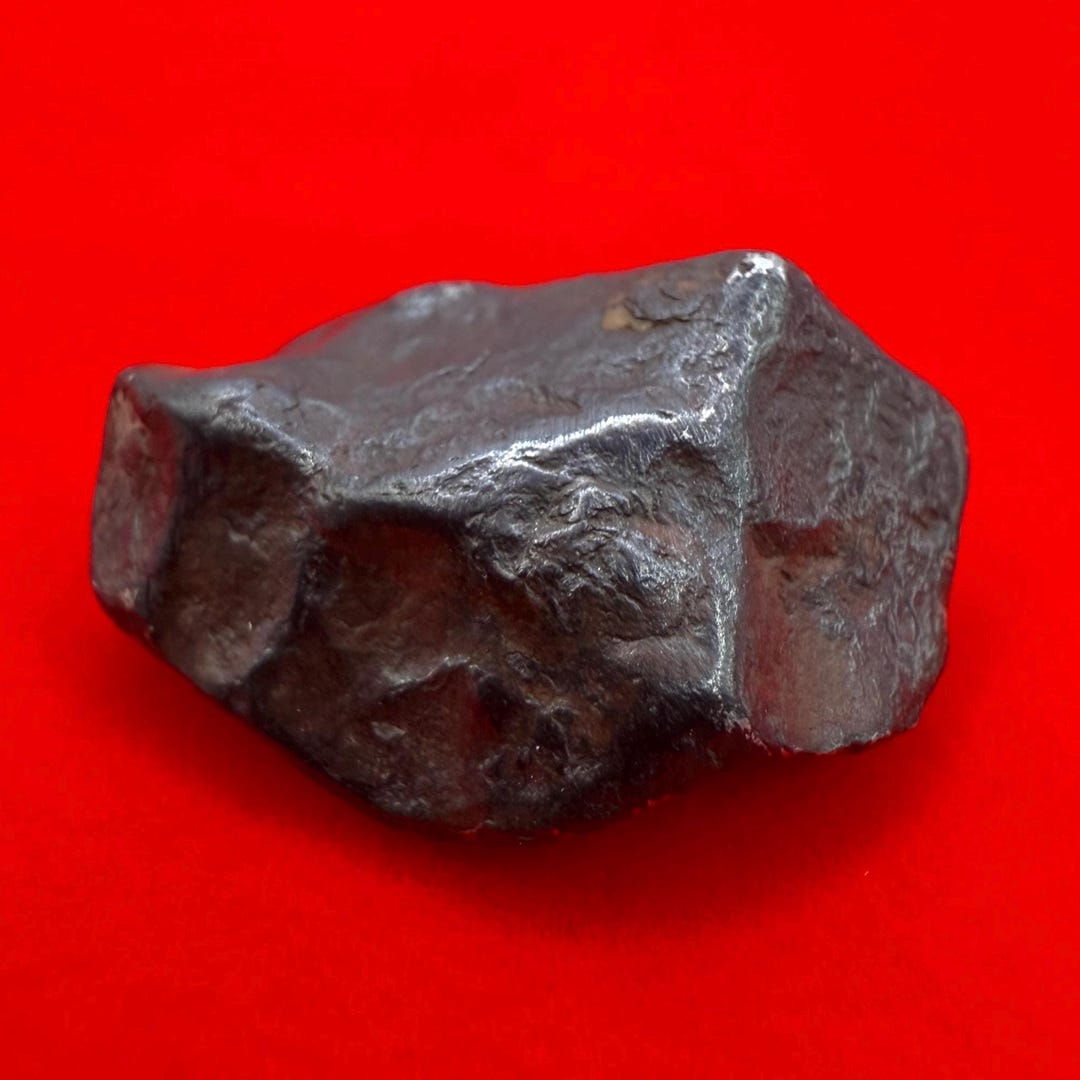 Rare and Unique Agoudal Meteorite Specimen, Grams, Iron Meteorite ...