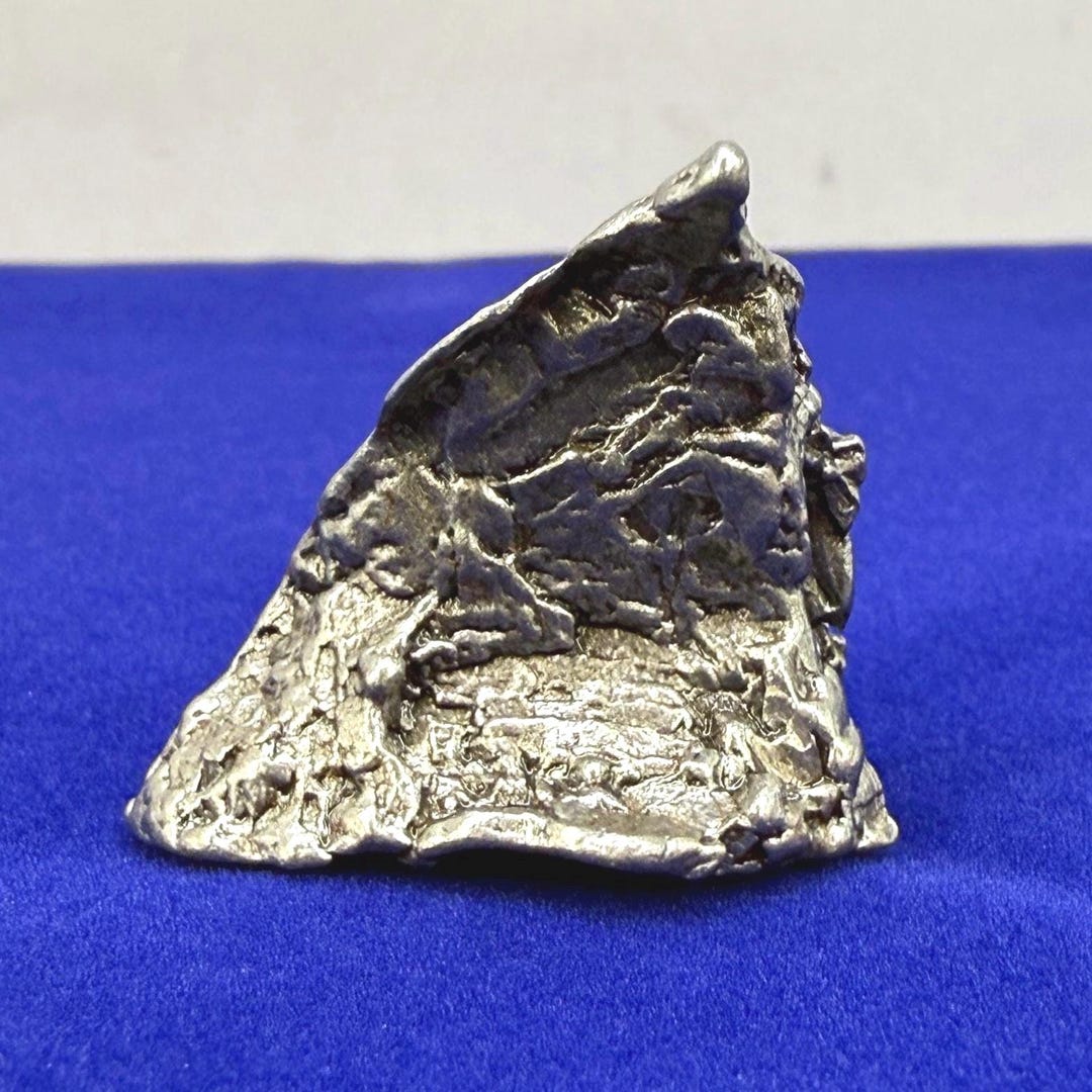 Beautiful Aletai Meteorite Specimen, 24.07 Grams, COA, Meteorite ...
