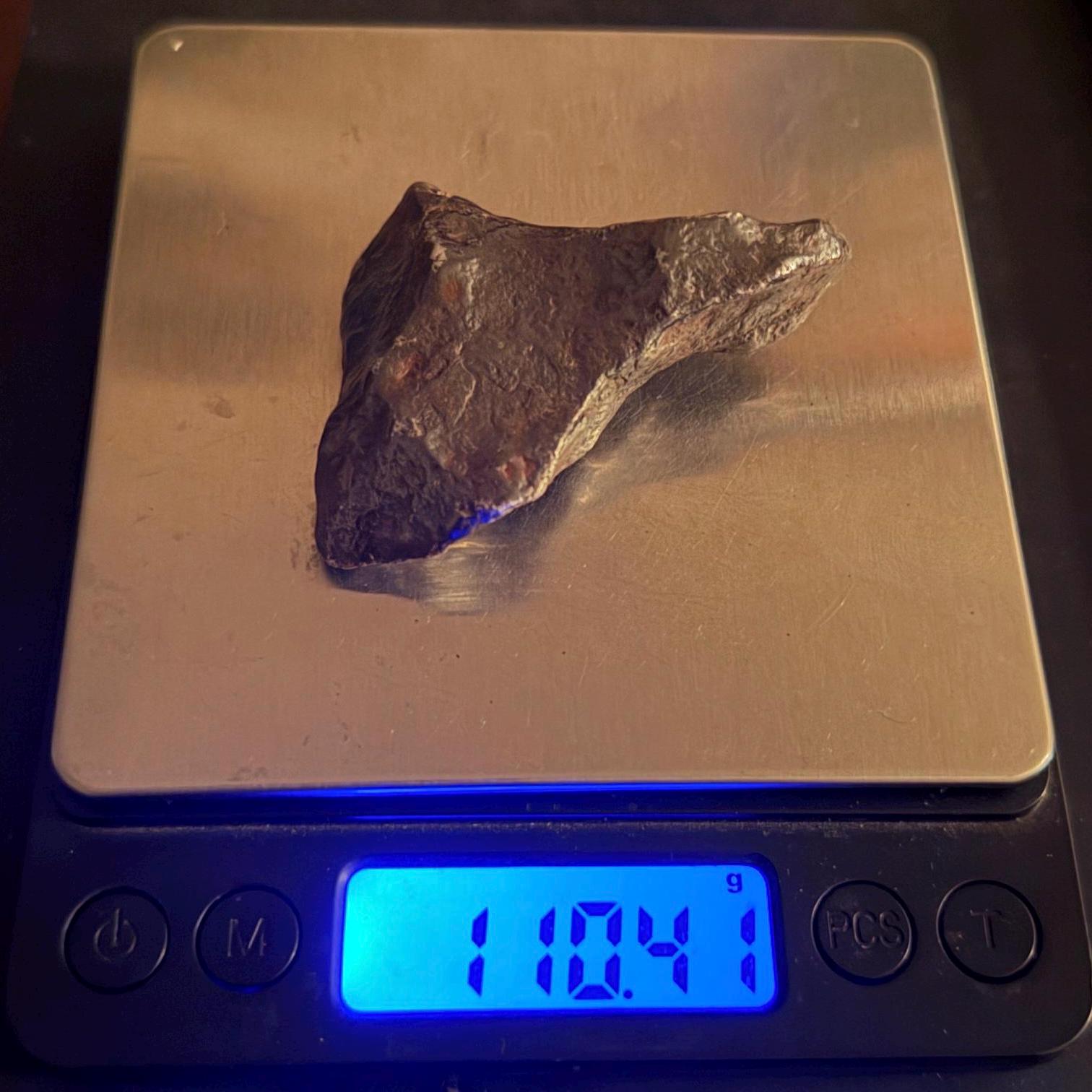 Agoudal Iron Meteorite Specimen: Sculptural Meteorite, Authentic ...