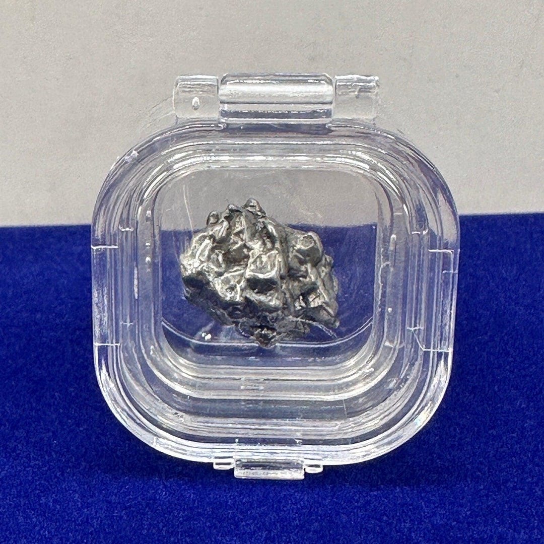 Tiny Meteorite Specimen Campo Del Cielo 7.40 Grams, Iron Meteorite ...