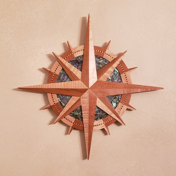 Wooden Compass - Etsy