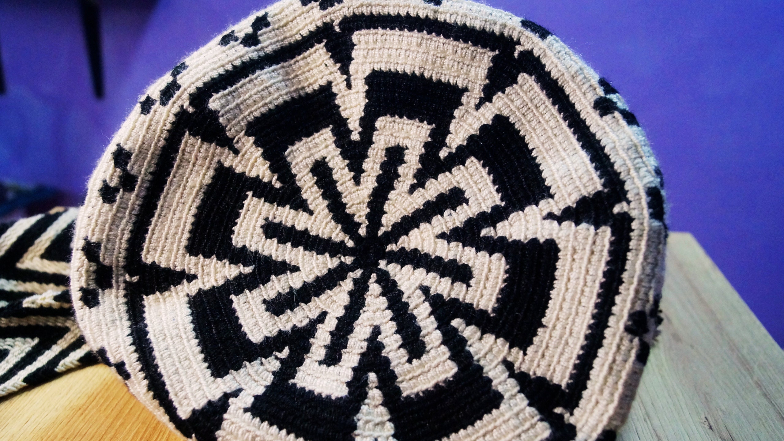 Wayuu Zigzag Crochet Backpack Bag Pattern - Etsy