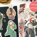 19/pcs Japanese Comic Themed Stickers Die Cut Stickers | Etsy