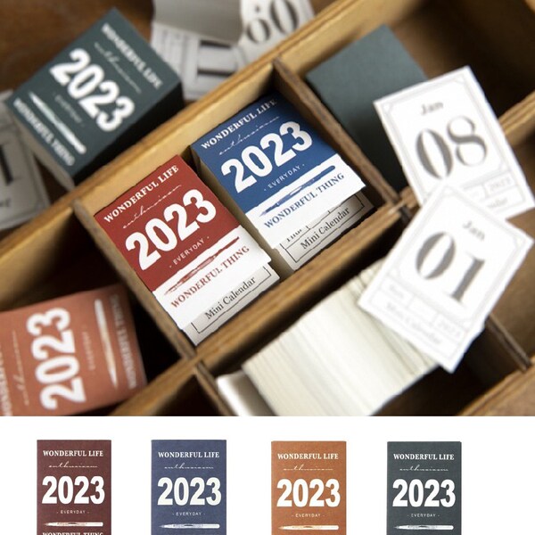 2023 Mini Pocket Calendar - Etsy