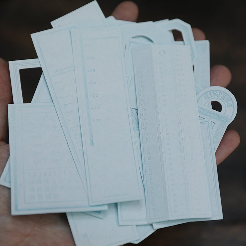 Assorted Cardstock Frames and Tags | Collage Paper, Vintage Tag Die-cut ...