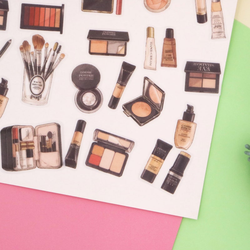 Makeup Stickers - Etsy