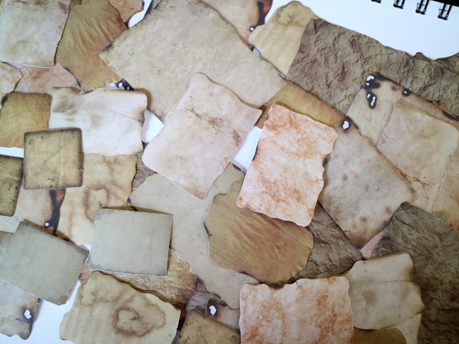 Writable 45pcs/pack Burned Paper Stickers Pack Bojo Sticker - Etsy