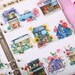 Floral Street Vender Sticker | Street Shop,peddler, Seller, Merchant ...