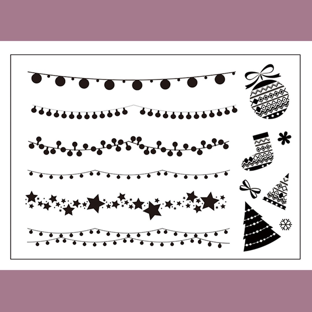 Clear Stamp Set /clear Stamps / Lighting Streetlight Street Later ...