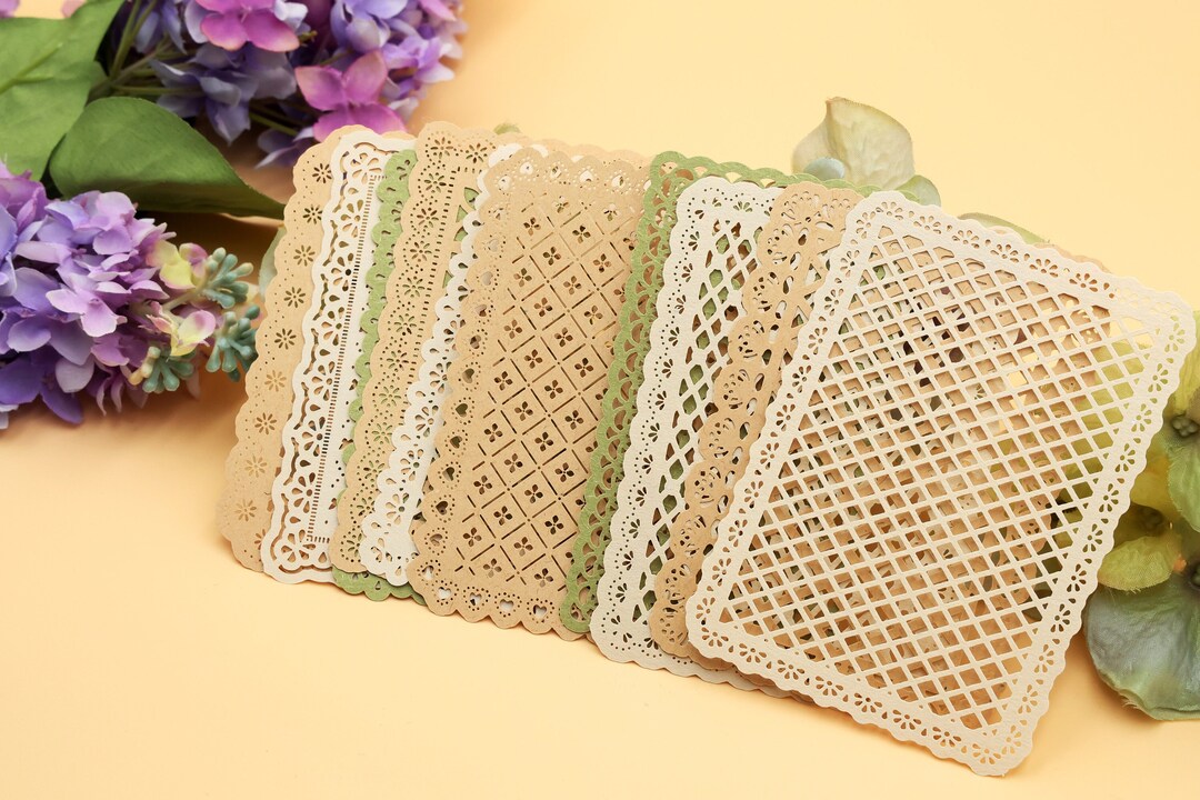 Lace Papercut, Paper Die Cut, Lace Junk Journaling Paper Crafting ...