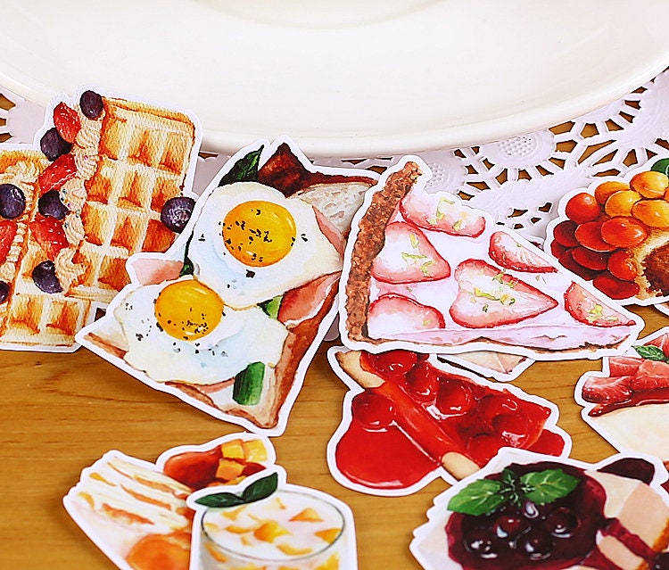 Sweets Stickers Dessert Food Candy Themed Sweets Pie Cake - Etsy