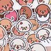 Cute Pig Piggy Sticker Themed Animal Sticker Die Cut Stickers, Journal ...