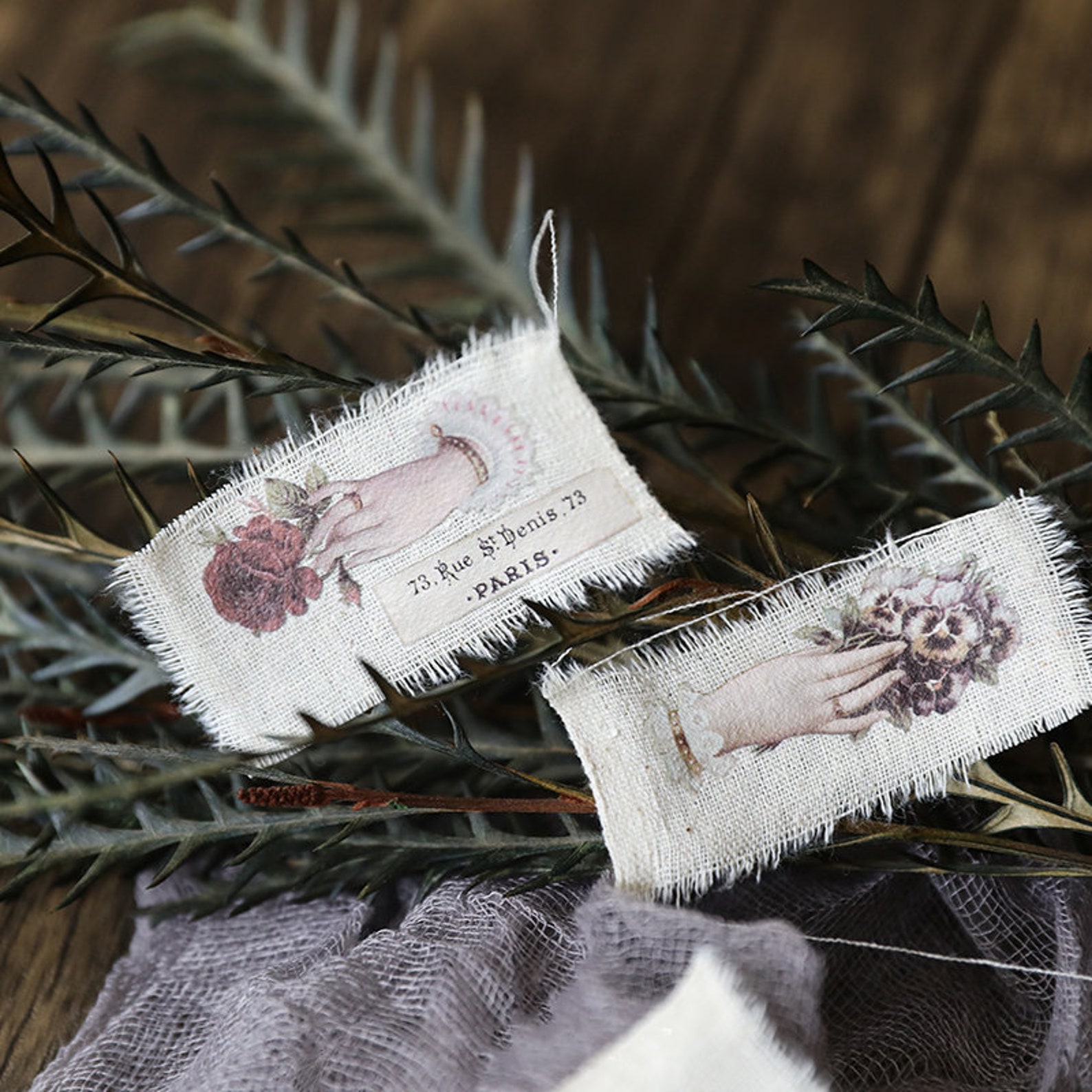 Rub-on Stickers 2 Sheets Hands With Flowers Floral Hand - Etsy