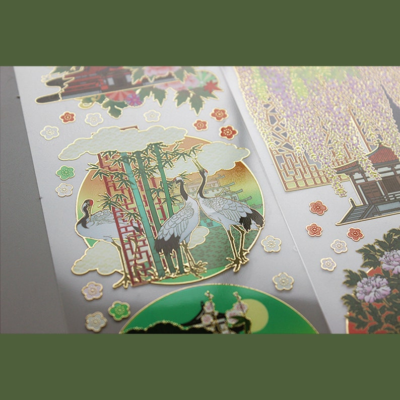 Japanese Cultural Landscape Washi Tape PET Tape art East - Etsy
