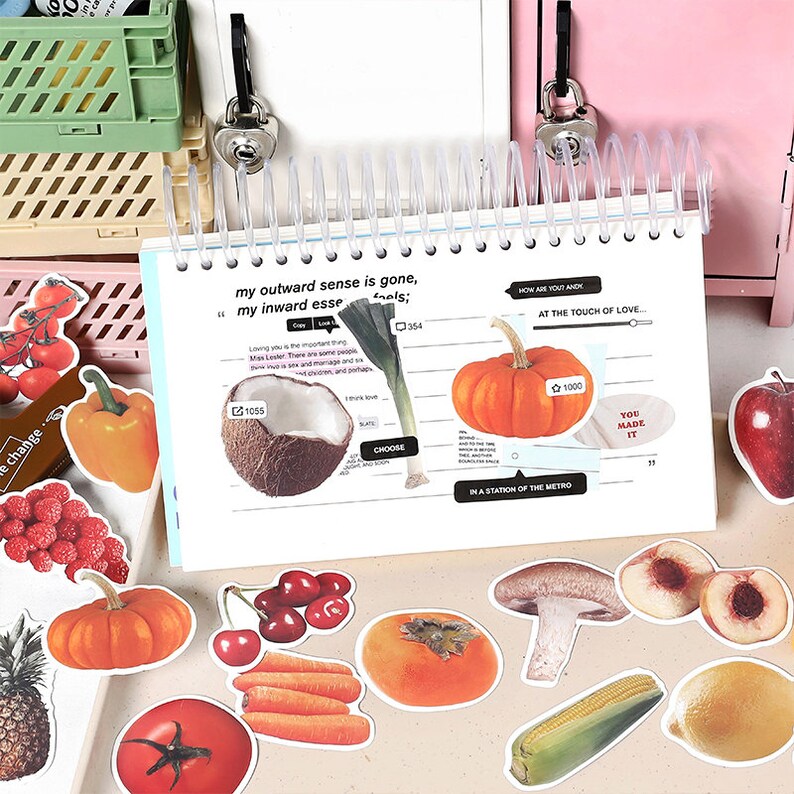 Food Drinks Sticker | Foods Cakes Bread Vegetable Fruit Ice-cream Cake ...