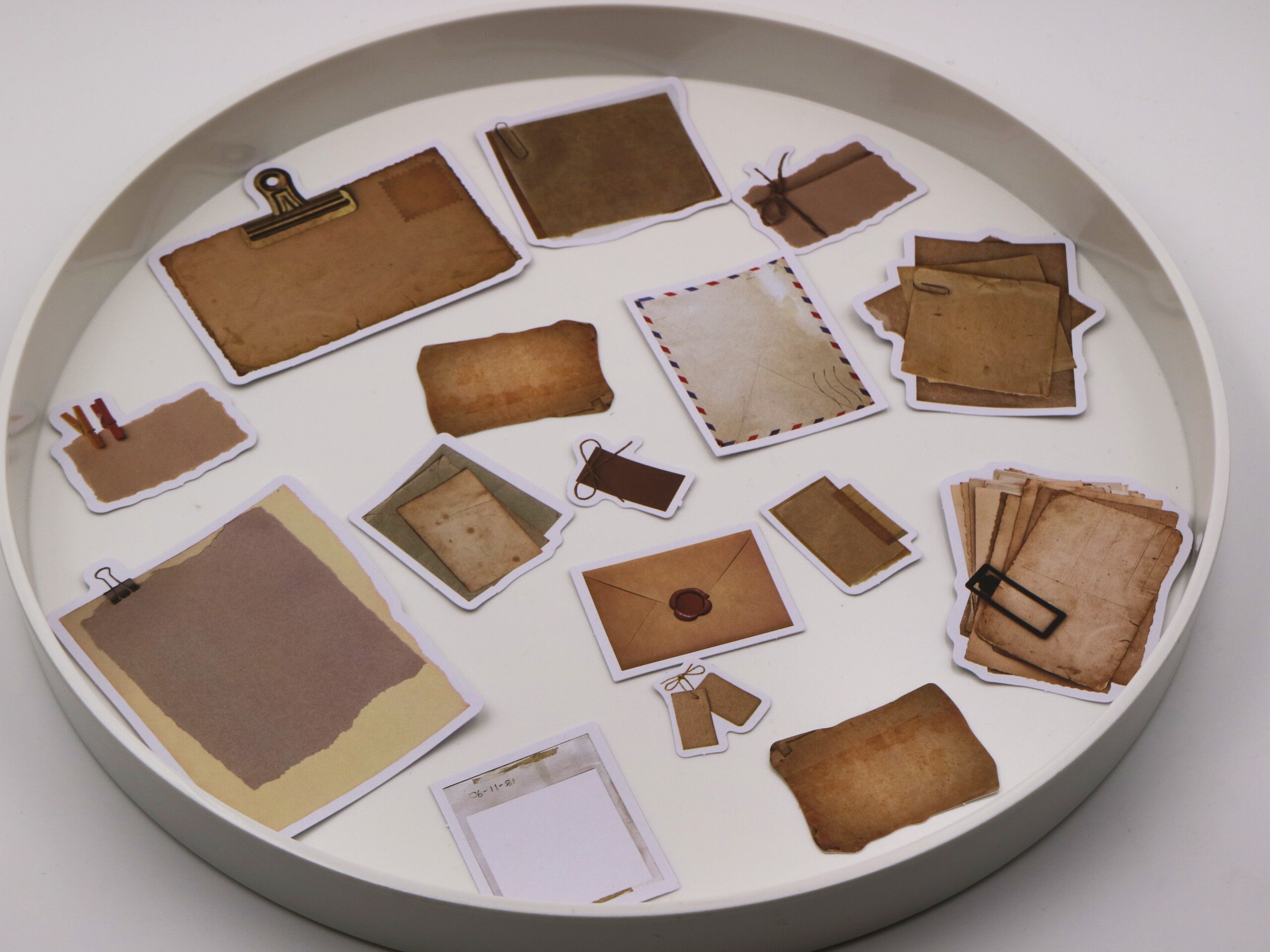 Writable 45pcs/pack Notice Note Board Envelope Stickers - Etsy