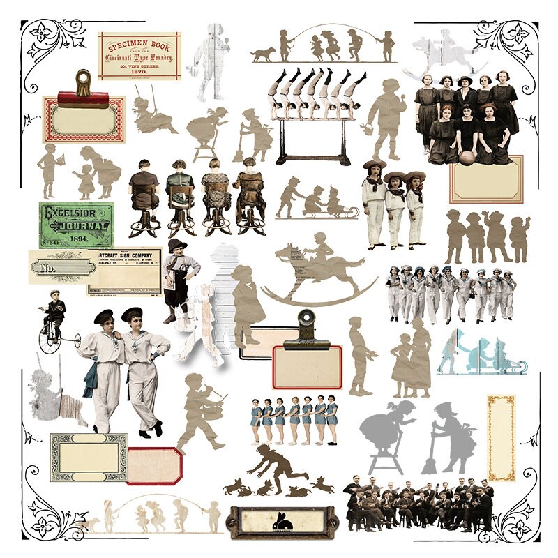 42pcs/pack Group Performance Label Themed Vellum Thin | Etsy