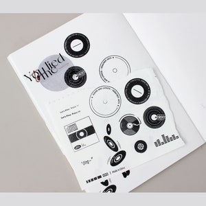 Clear Stamp Set /clear Stamps / CD Disc Record Phonogram Clear Stamp ...