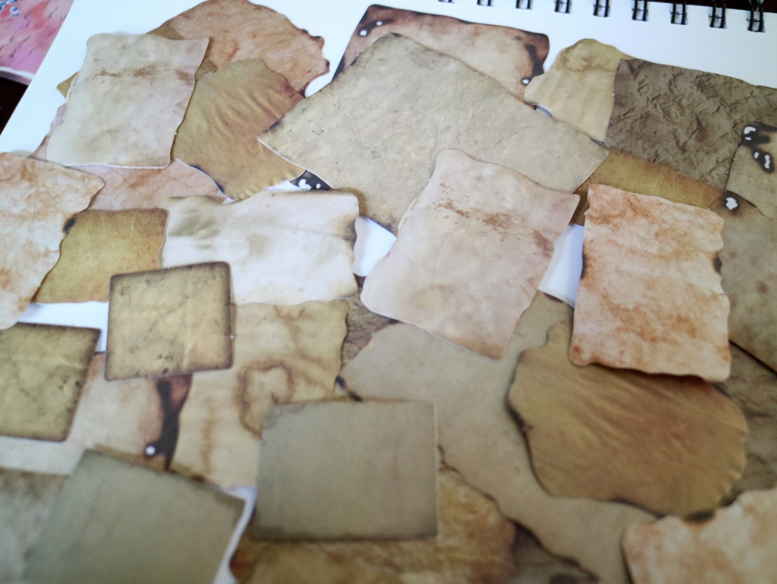 Writable 45pcs/pack Burned Paper Stickers Pack Bojo Sticker - Etsy
